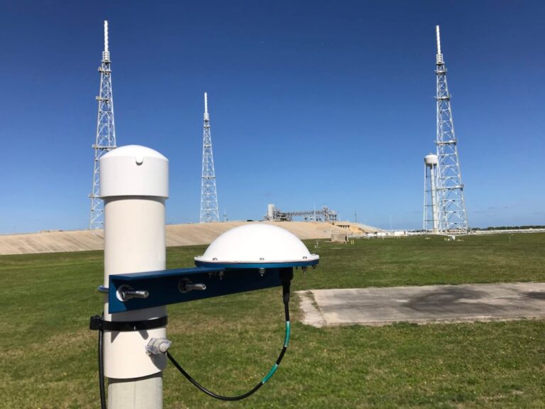 SLS D-dot Sensors Installed At KSC Launch Complex 39B